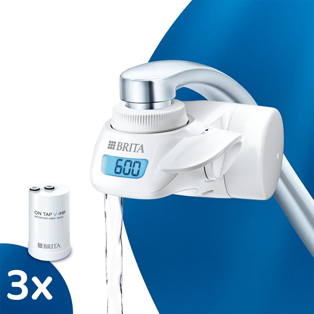 BRITA ON TAP Pro V-MF Waterfiltersysteem >0,5 micron + 3 filters ...